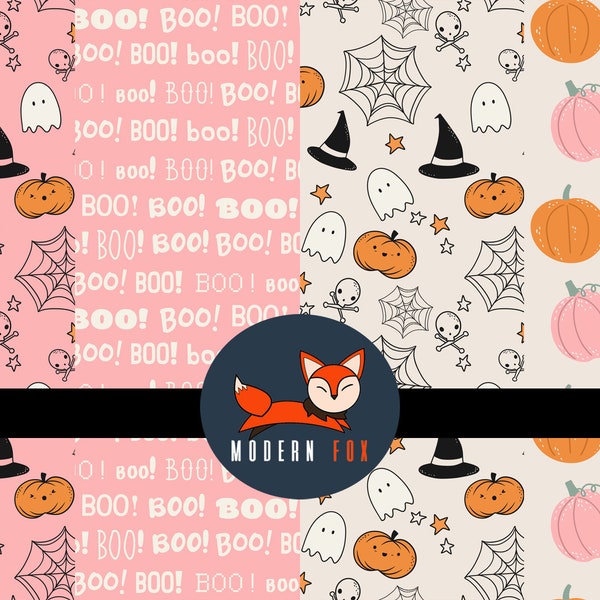 Pink Halloween Fabric by the Yard - Etsy
