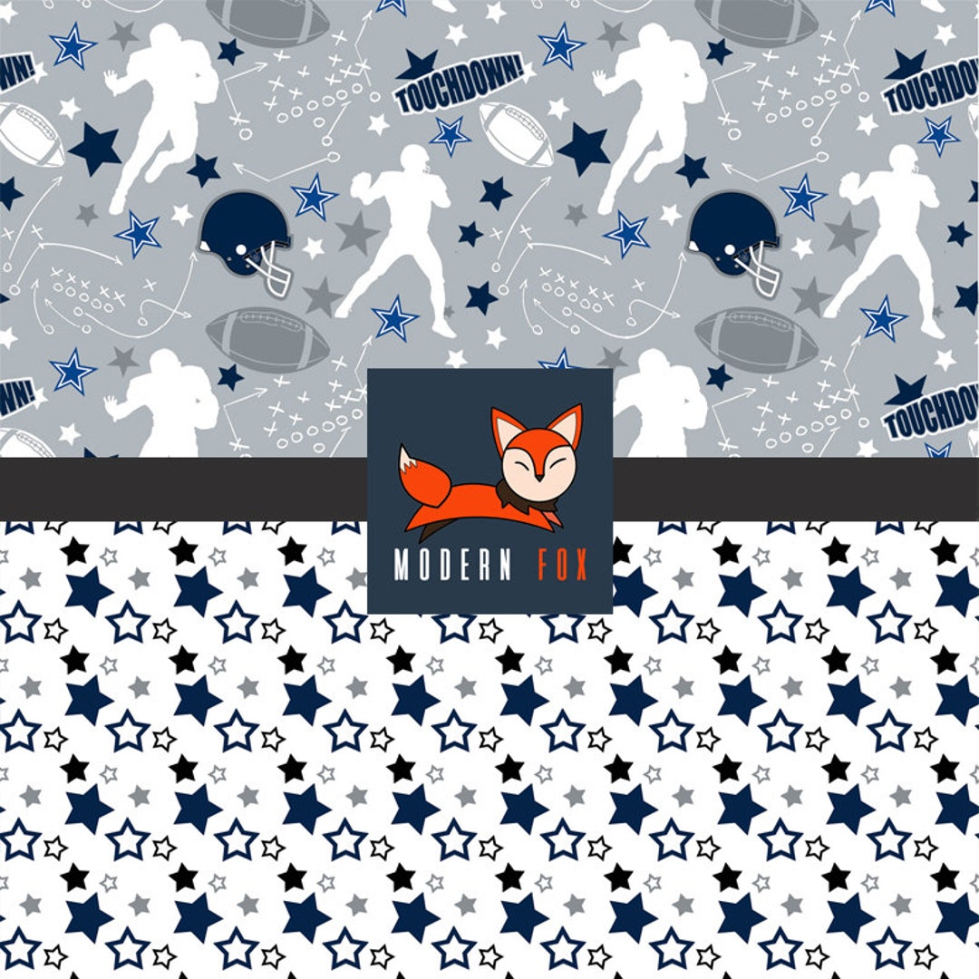 Sport Fabric, Football Fabric by the Yard, Custom Printed Fabric (CFT4 ...