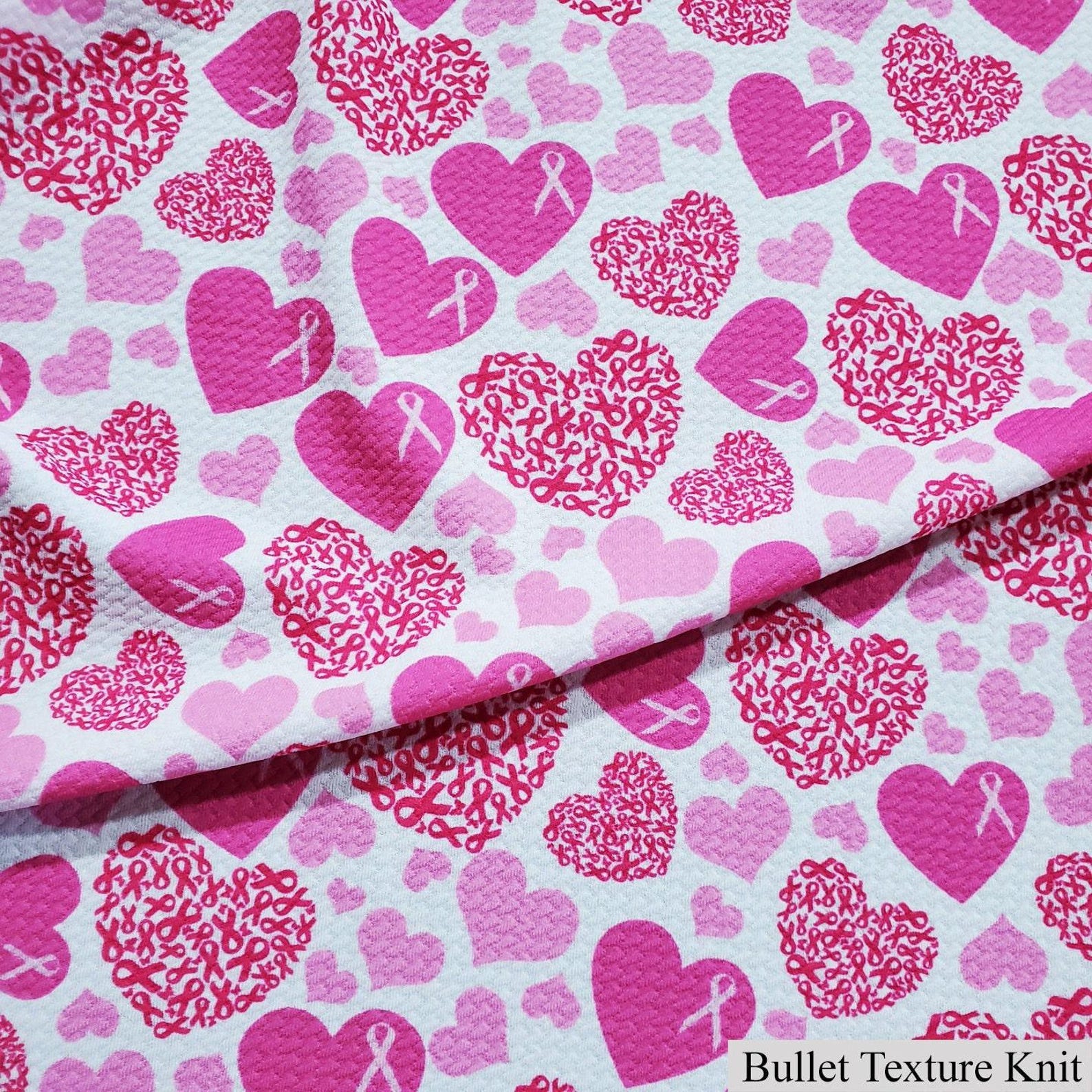 Breast Cancer Awareness Fabric, Breast Cancer Fabric by the Yard ...