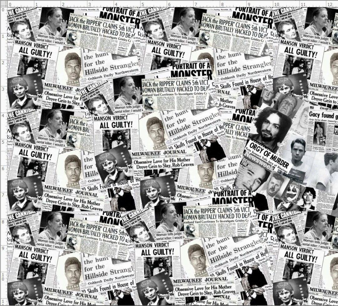 SRK3 - Crime Scene, Serial Killer, Health Fabric, True Crime, Serial ...