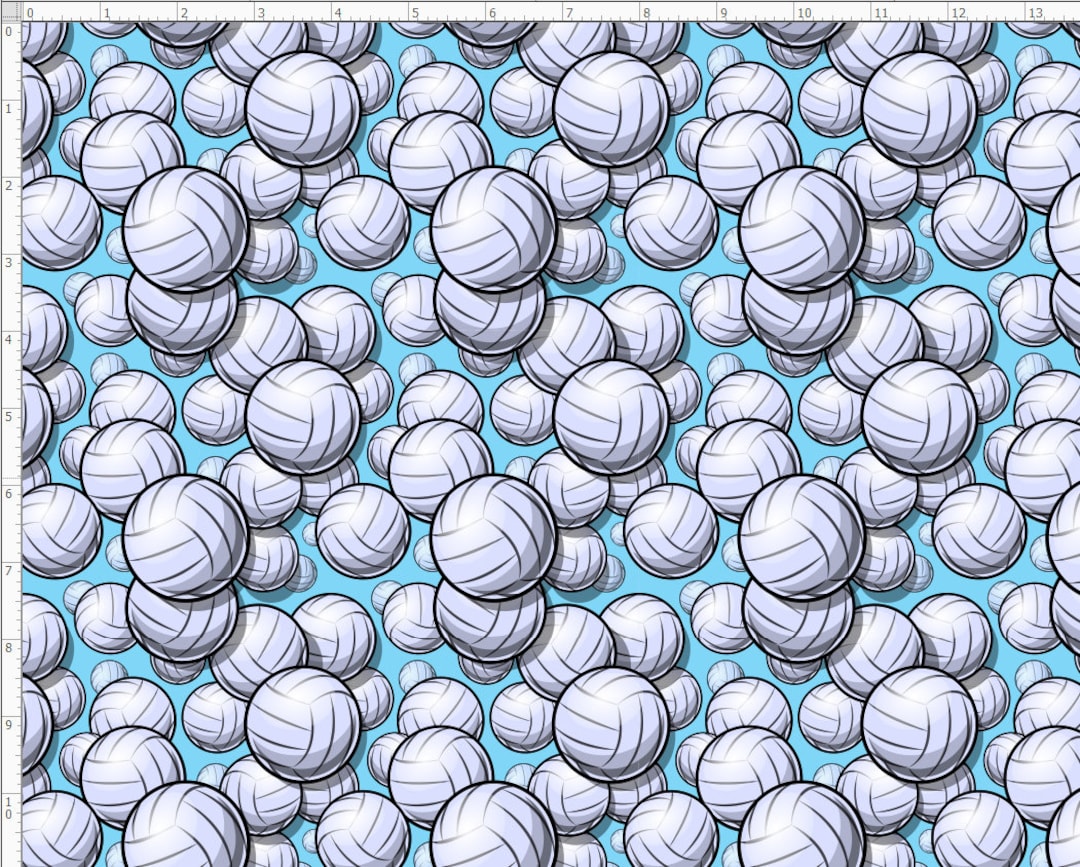 Sport Fabric, Volleyball Fabric by the Yard, Custom Printed Fabric VLB5 ...