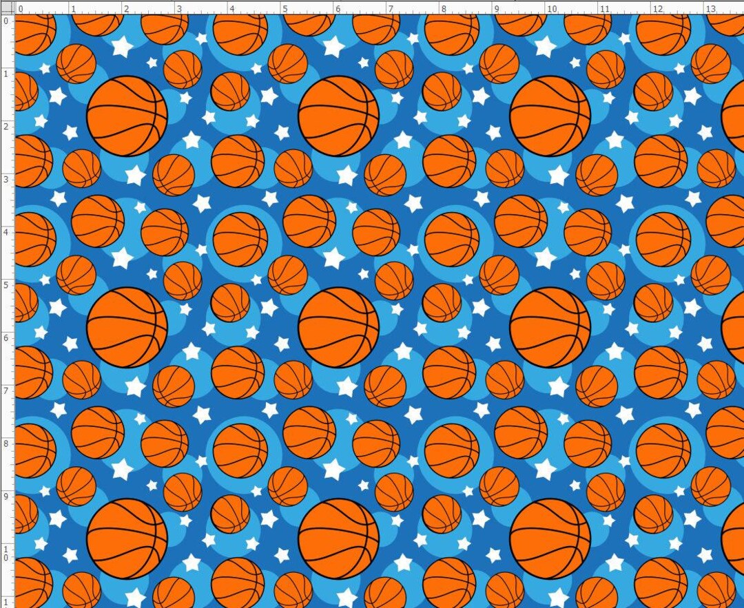Sport Fabric, Basketball Fabric by the Yard, Custom Printed Fabric ...