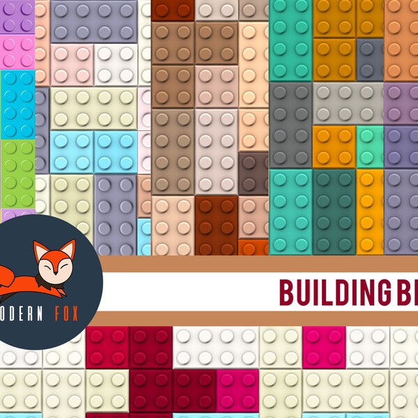 Building Blocks Fabric - Etsy