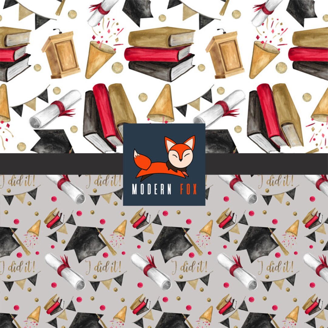 GRAD6 - Graduation Fabric, Celebration Fabric, Party Fabric, Custom ...