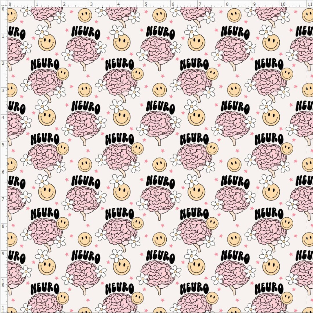 Neuro, Traumatic Brain Injury Awareness Fabrics, Brain Anatomy, Fabric ...