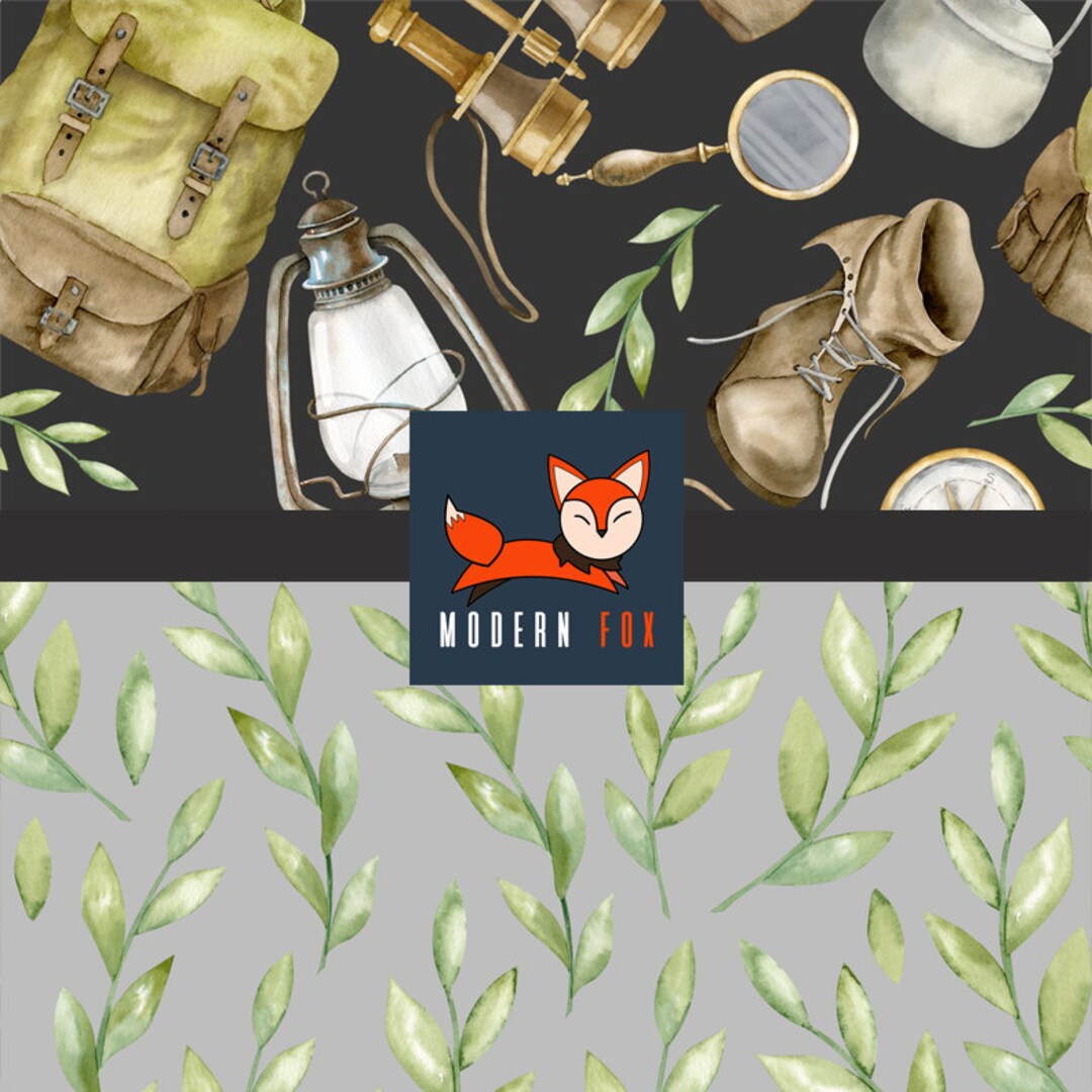 CAMP3 Camping Fabric, Outdoor Fabric, Camper Fabric, Campfire Fabric ...