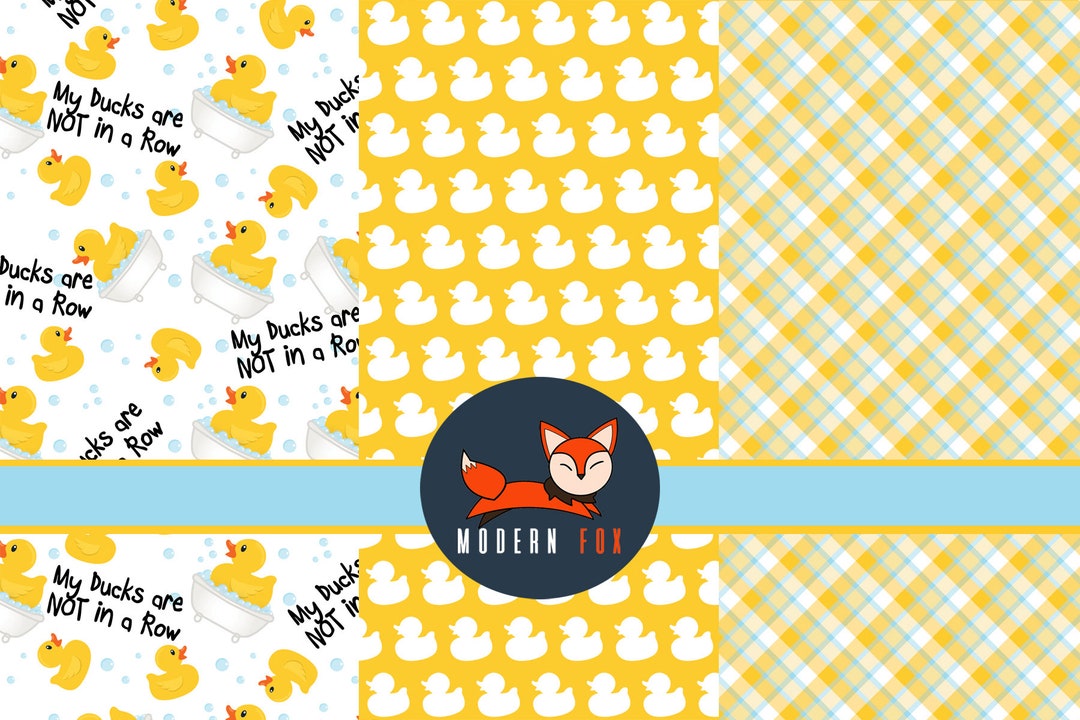 Rubber Ducky Fabric by the Yard, Yellow Duck Fabric, Bubble Bath Fabric ...