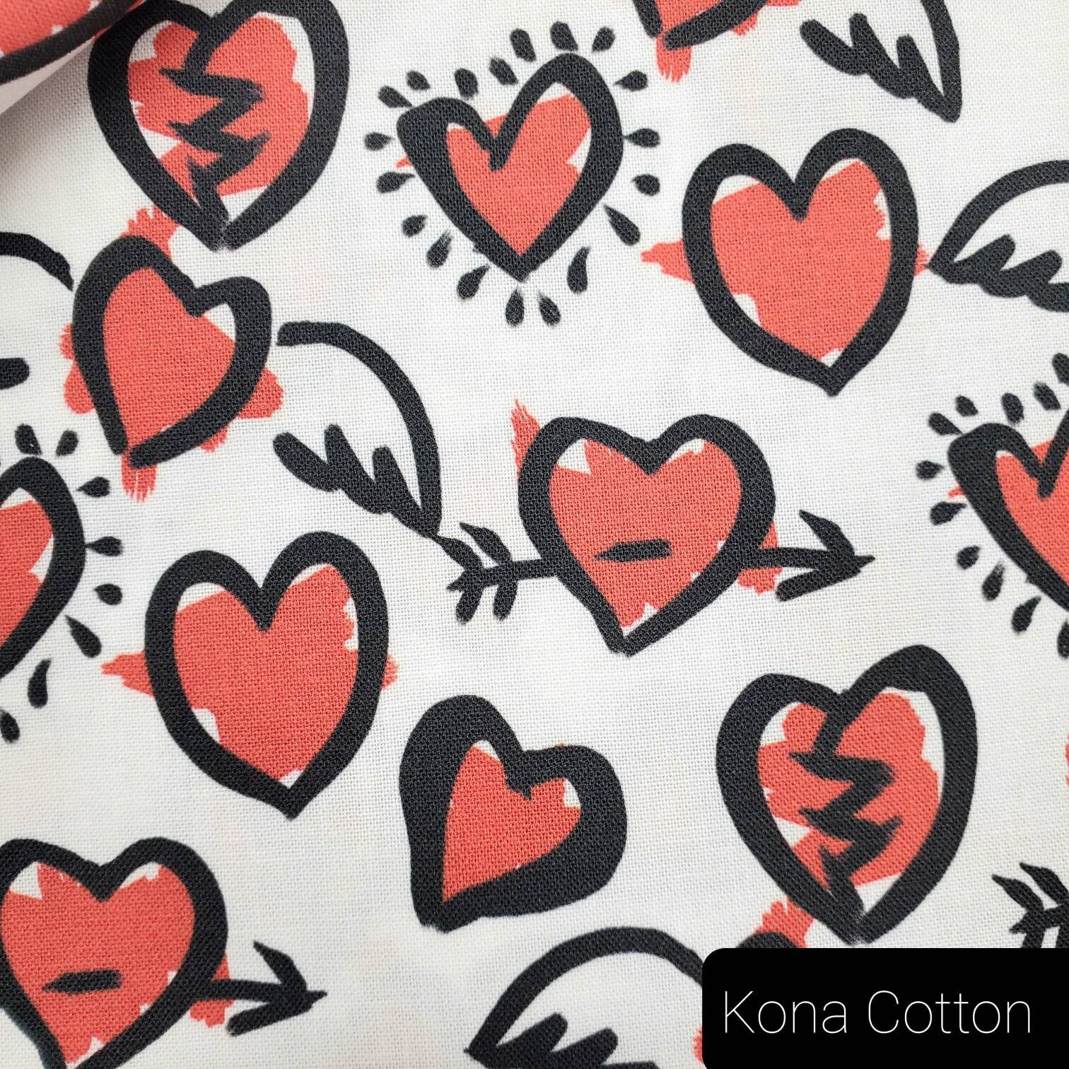 Red Heart Fabric Valentine Heart Fabric Custom Printed - Etsy Red Heart Fabric Valentine Heart Fabric Custom Printed - Etsy