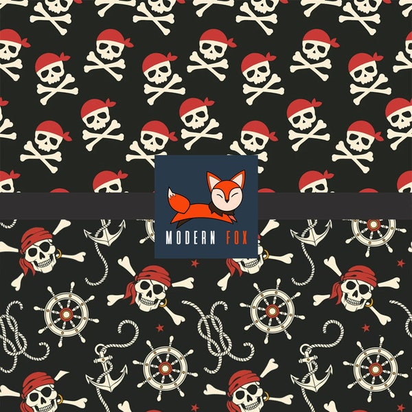 Pirate Fabric - Etsy