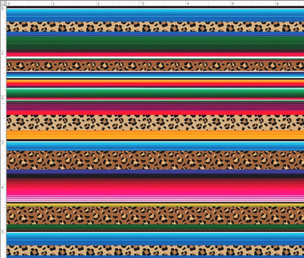 Colorful Serape Fabric Mexican Pattern Fabric Serape Leopard - Etsy