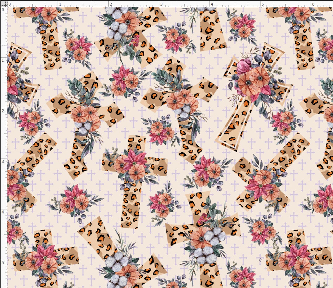 Christian Religion Easter Fabric Jesus Christ Fabric Cross - Etsy