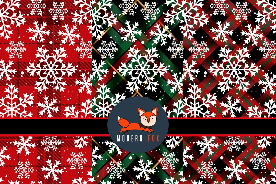 Holiday Christmas Snowflakes Fabric, Winter Fabric, Snowflakes ...