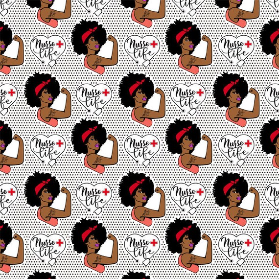 Nurse Life Fabric Nurse Fabric Medical Fabric Health Care | Etsy