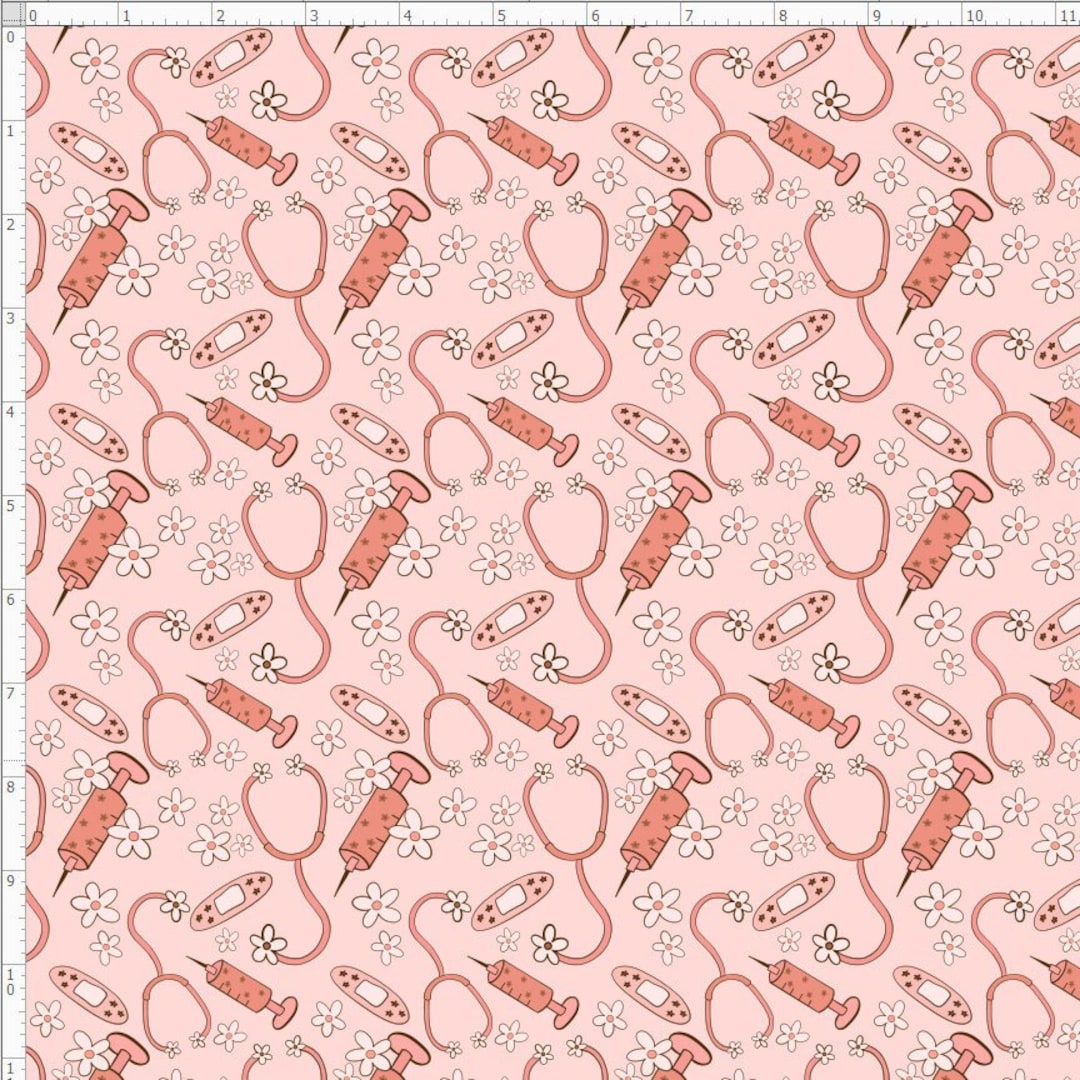 MED42 BOHO Medical Fabric, Nurse Fabric, Health Care Fabric, Health ...