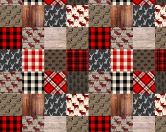 Patchwork Moose - Etsy