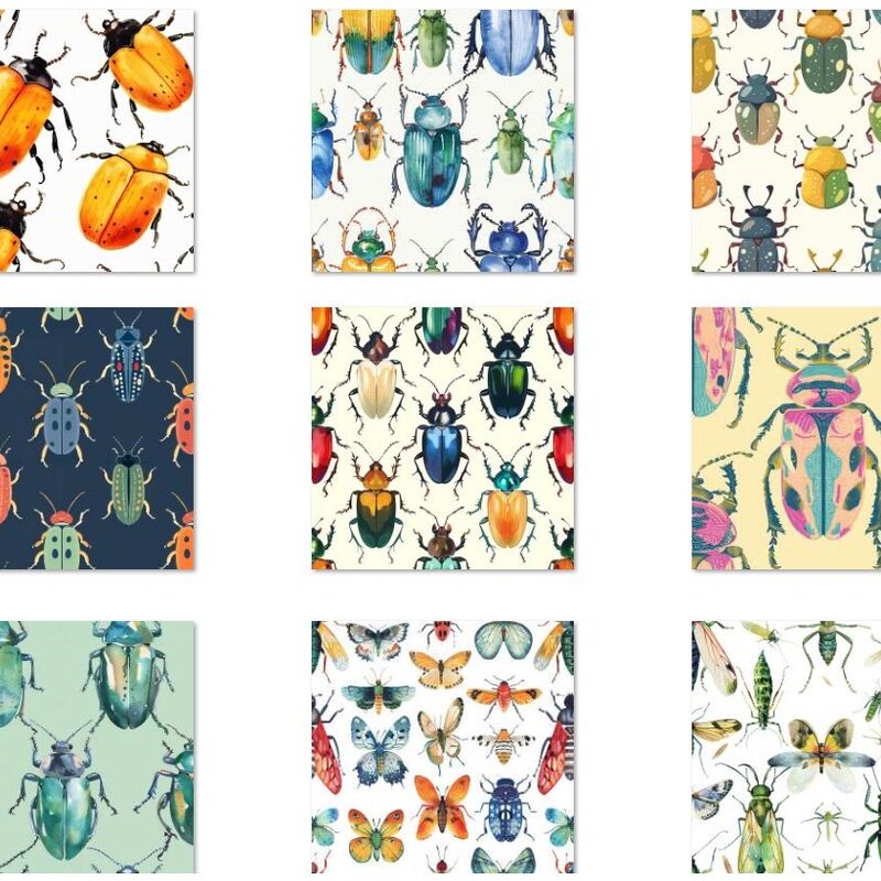 Insect Fabric - Etsy