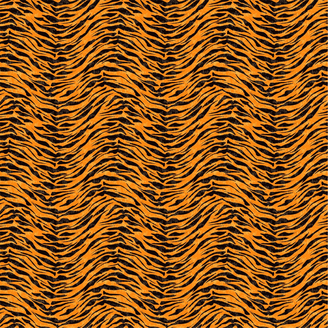 Tiger Skin Fabric - Tiger Print Fabric, Wild Animal Print Fabric ...