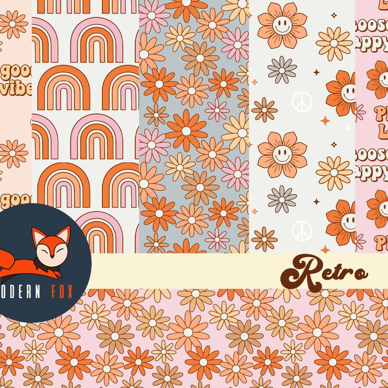 Groovy Fabric - Etsy