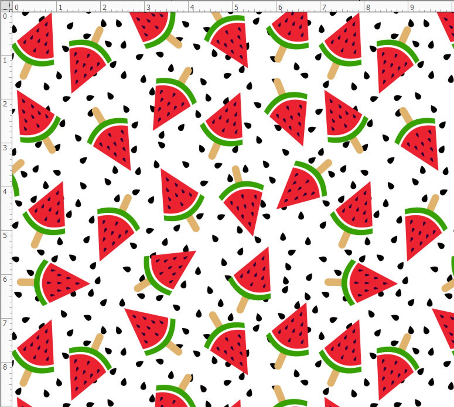 Watermelon Pattern Watermelon Fabric Summer Fabric Spring - Etsy