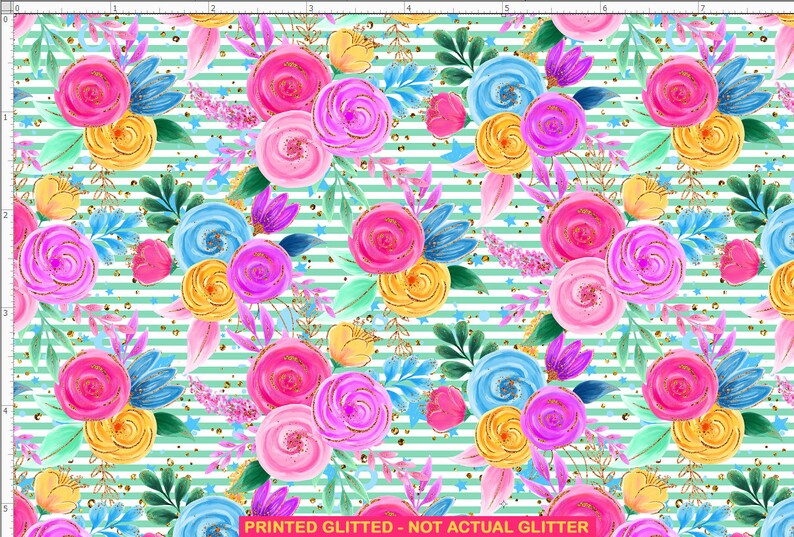 Floral Pattern Fabric Flower Pattern Fabric Pink Flower - Etsy
