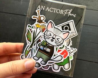 Hamil-strays Waterproof Vinyl Broadway Sticker Pack - Etsy