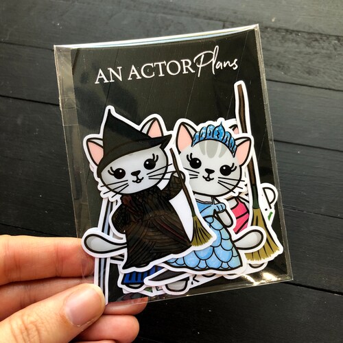 Six by Mabel Waterproof Vinyl Broadway Sticker Pack - Etsy