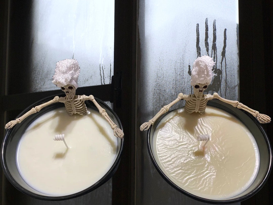 Skeleton Death Spa Candle 16oz - Etsy