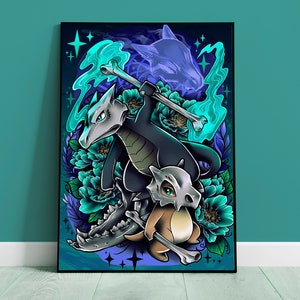 Cubone Family 11 X 17 Poster - Etsy