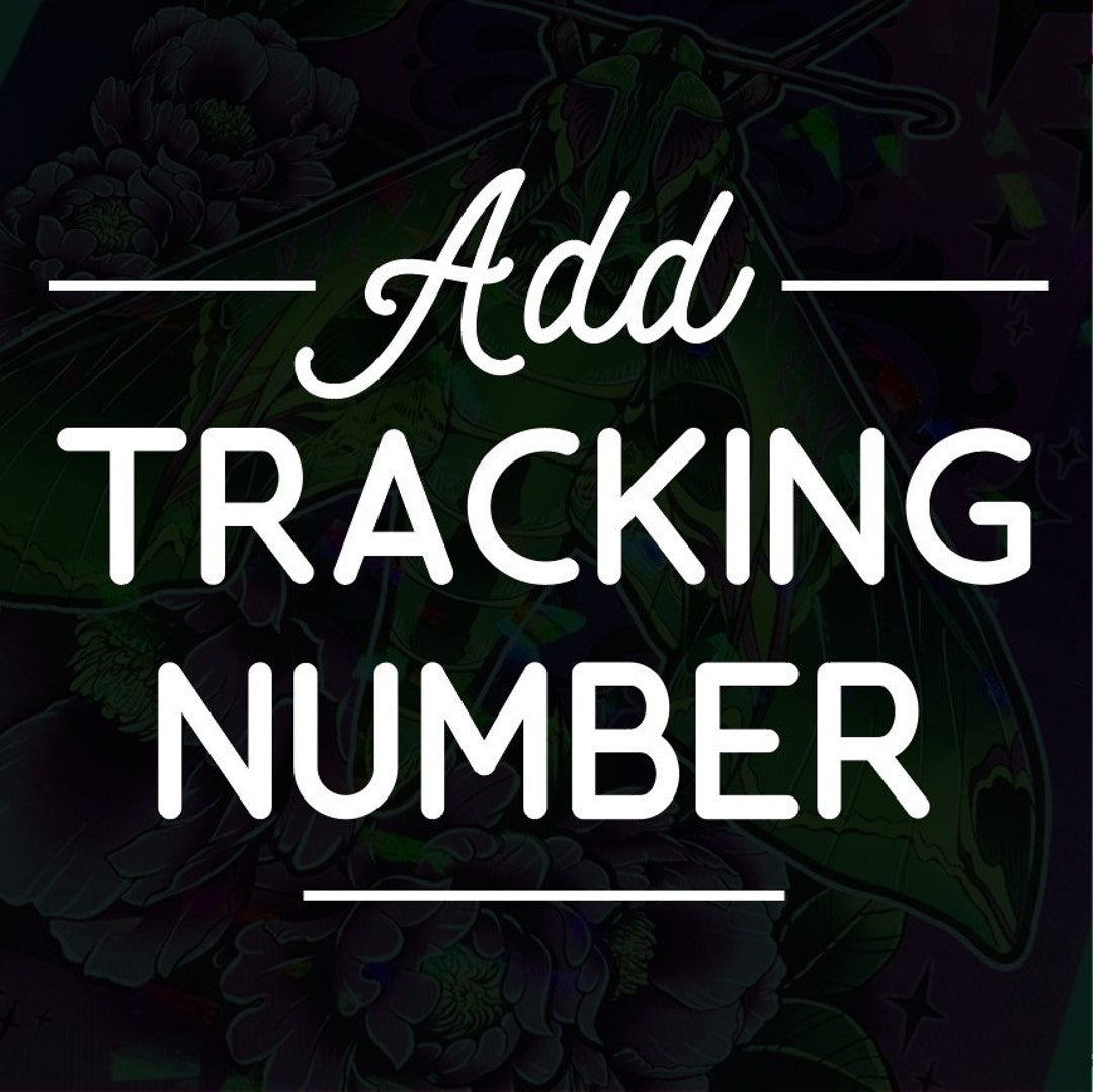 Add a Tracking Number to Your Order - Etsy Denmark