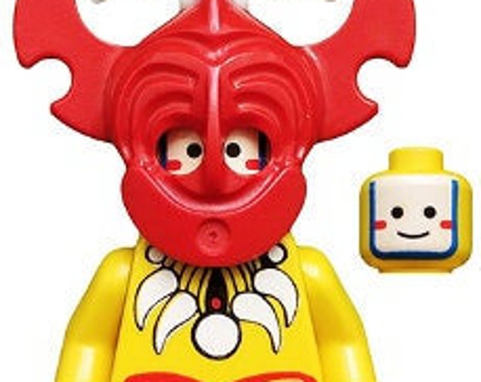 Lego MINIFIGURE Vintage Islander, King Kahuka Head Hunter - Etsy