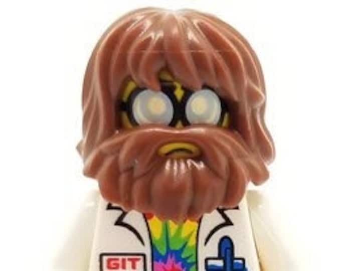 Lego MINIFIGURE Steve Hippy Trippy Mad Science - Etsy