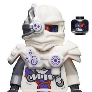 lego white ninja hood