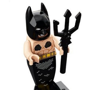 Lego MINIFIGURE Mermaid Batman, the LEGO Batman Movie, Series 2 ...