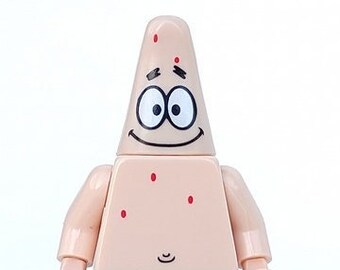 Patrick Minifigure - Etsy