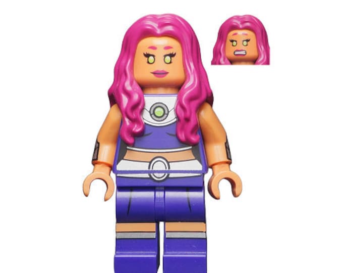 Lego MINIFIGURE Starfire - Etsy