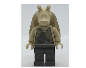 Lego Star Wars MINIFIGURE Jar Jar Binks Gungan Soldier Printed - Etsy