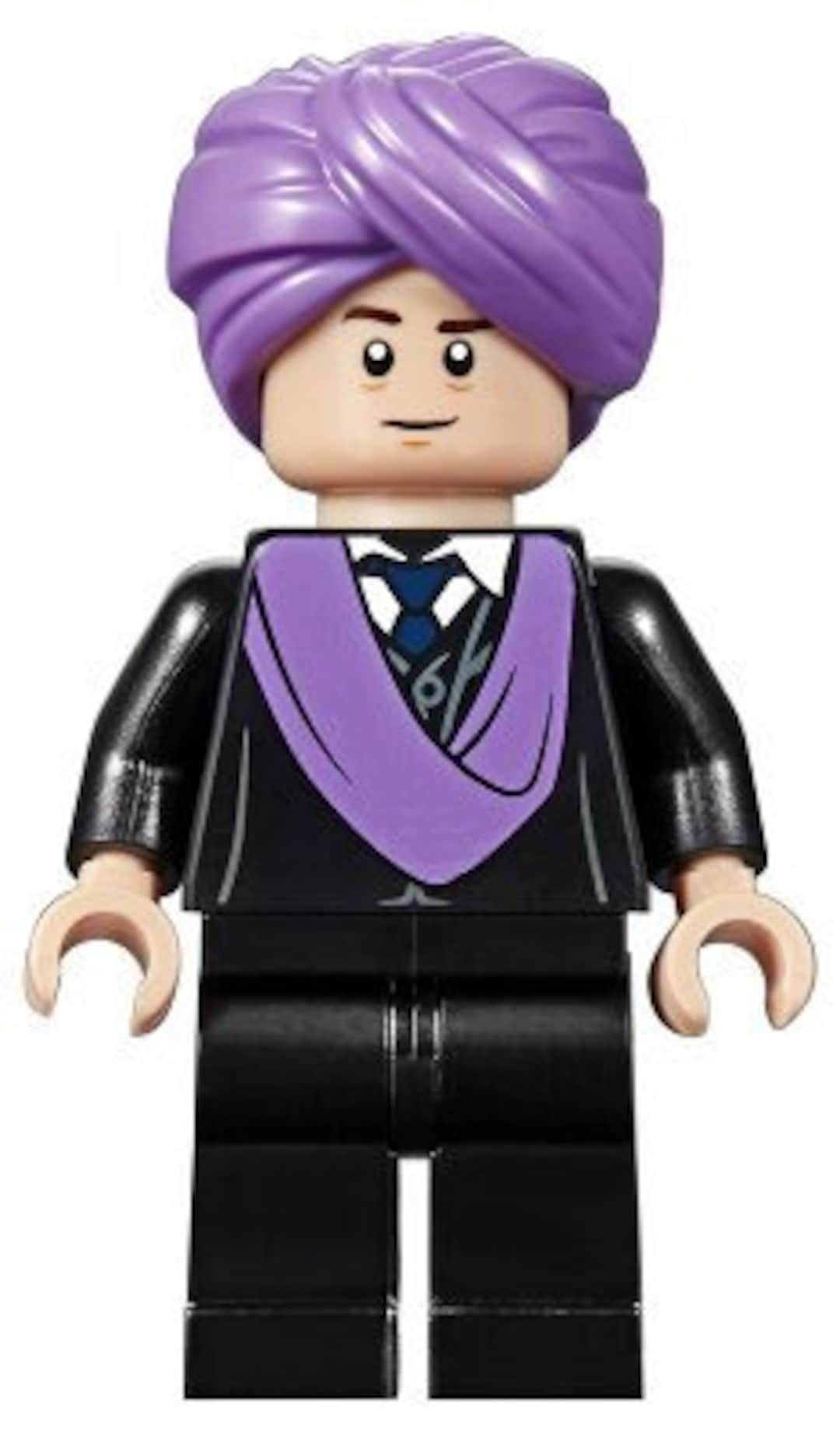 Real Rare Lego MINIFIGURE Wizard Professor Quirinus Quirrell - Medium ...