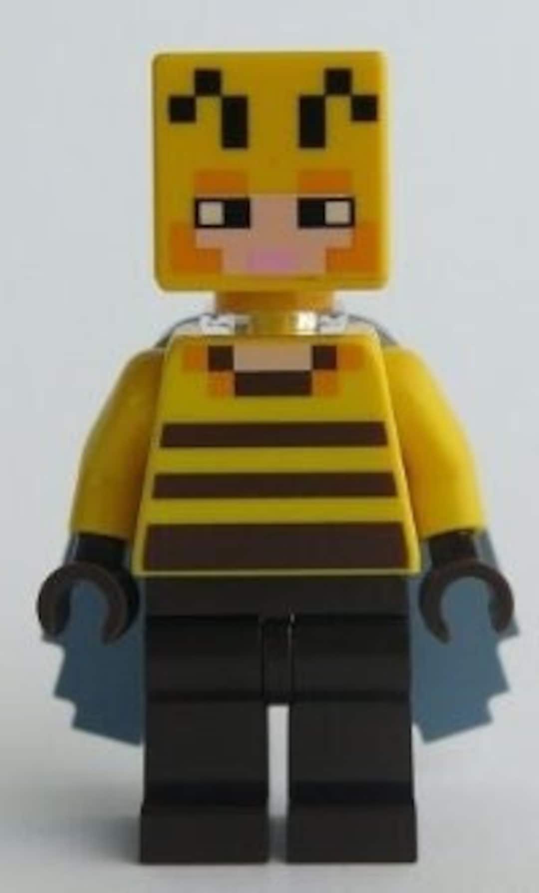 Lego MINIFIGURE Minecraft Beekeeper - Etsy