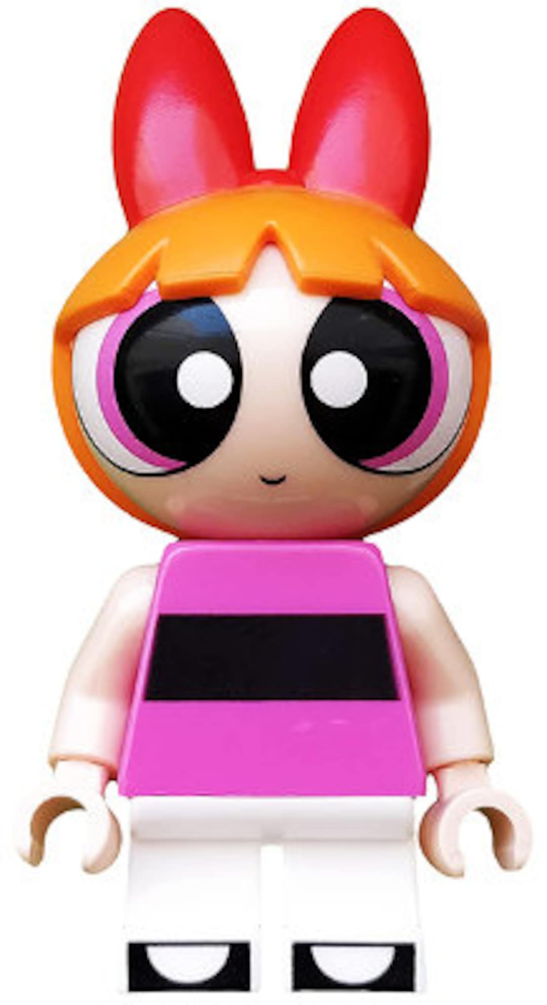 Lego MINIFIGURE Powerpuff Girls Blossom - Etsy