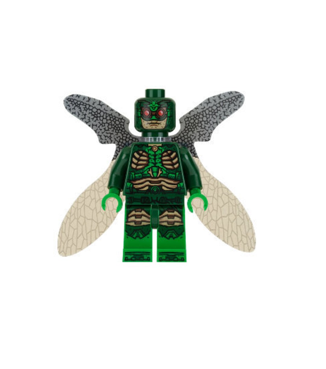 Lego MINIFIGURE Super Heroes Justice League Parademon - Dark Green ...