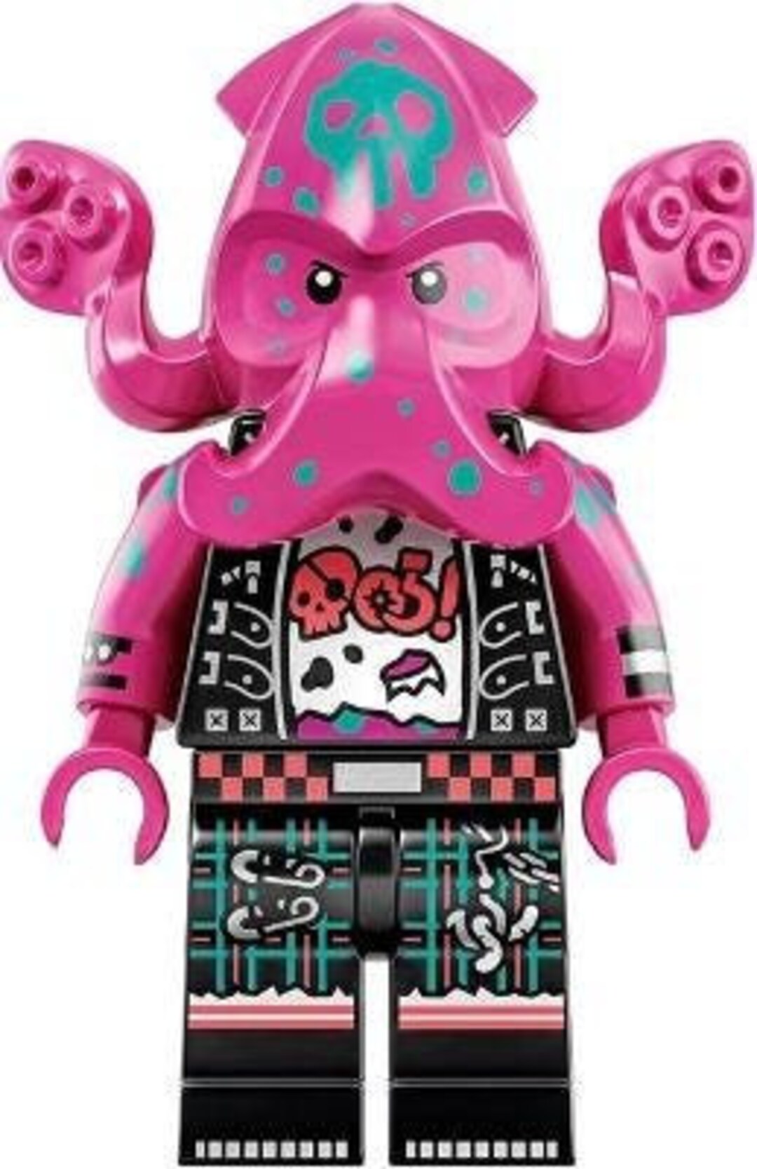 Lego MINIFIGURE Vidiyo Stage Squid Drummer - Etsy