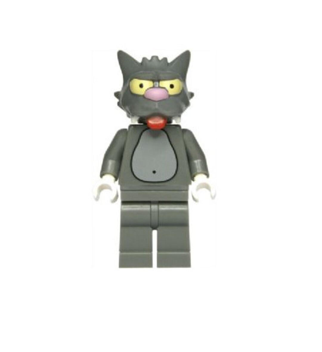 Lego MINIFIGURE Scratchy the Cat - Etsy