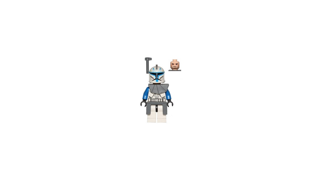 Lego Star Wars MINIFIGURE Clone Commander Captain Rex With Helmet ...