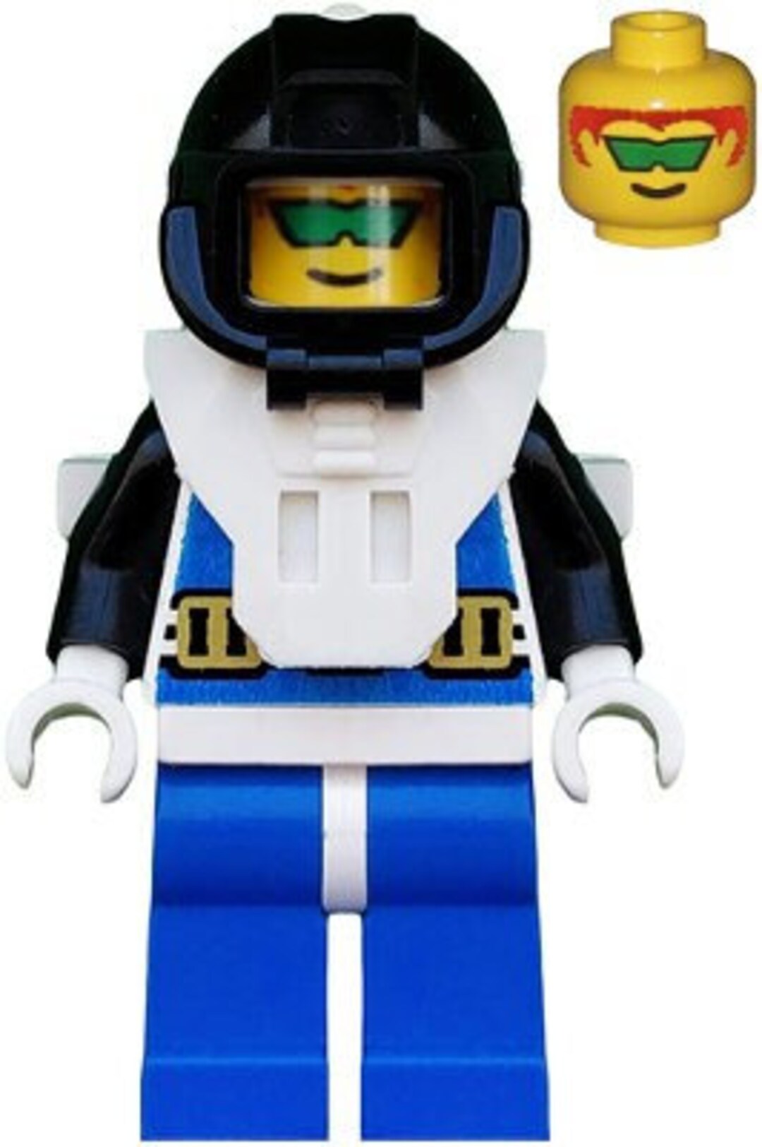 LEGO Minifigure Vintage Aquazone Hydronauts Aquanaut Spaceship Crew ...