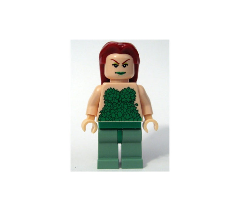 Lego Minifigure Classic Poison Ivy Etsy