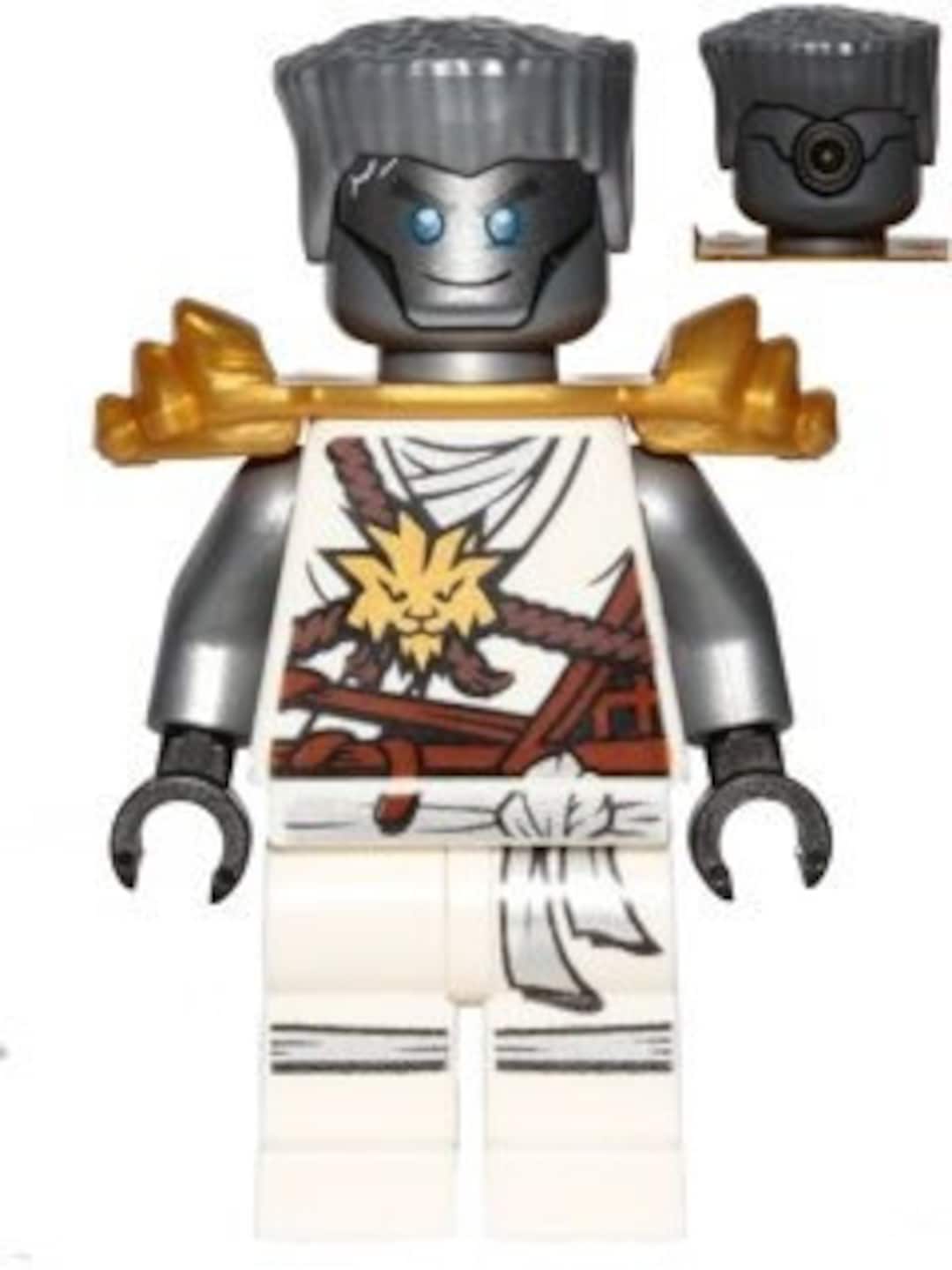 Lego MINIFIGURE Ninjago Zane (honor Robe) - Day of the Departed, Hair ...