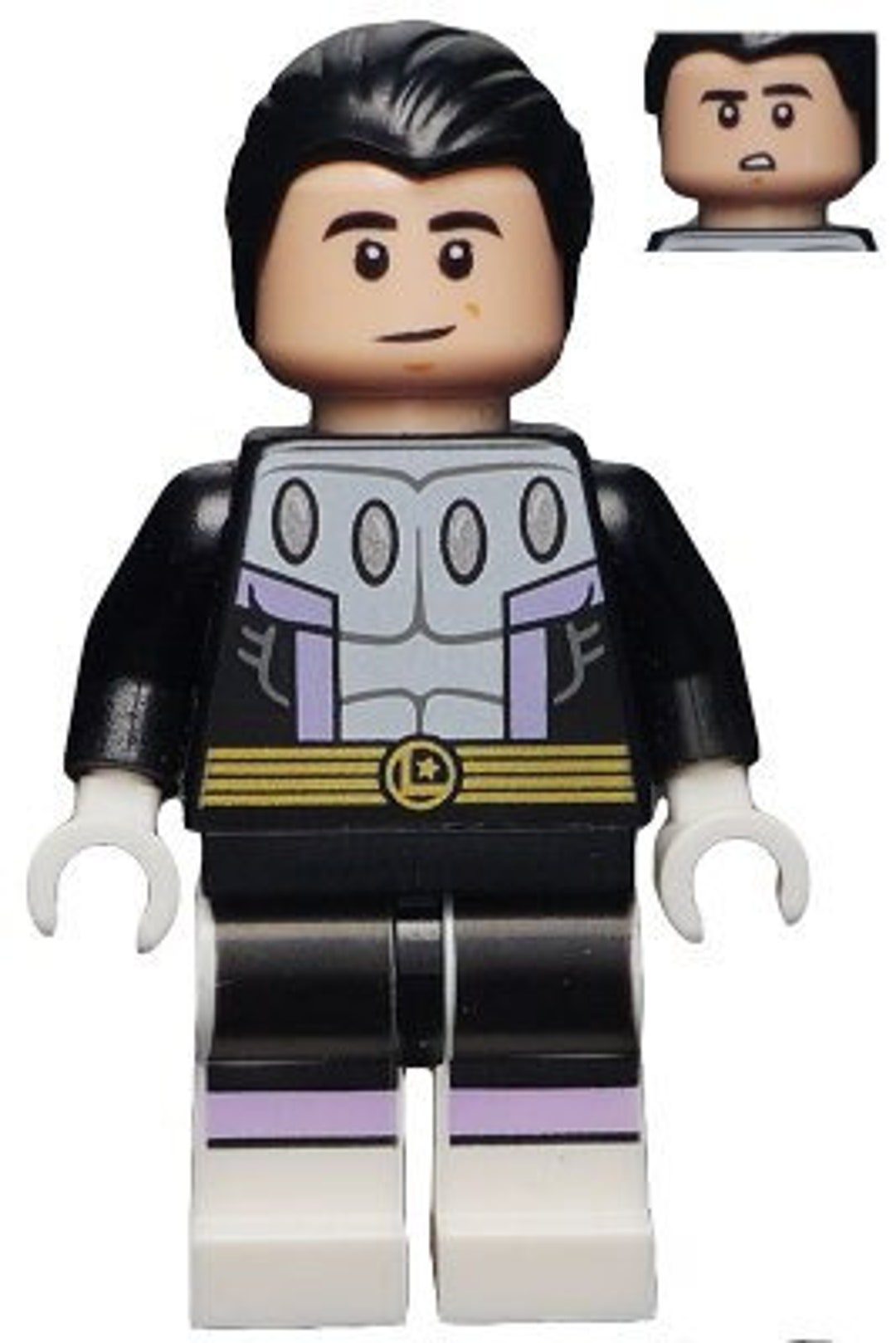 Lego MINIFIGURE Cosmic Boy (rokk Krinn) Founding Member of the Legion ...