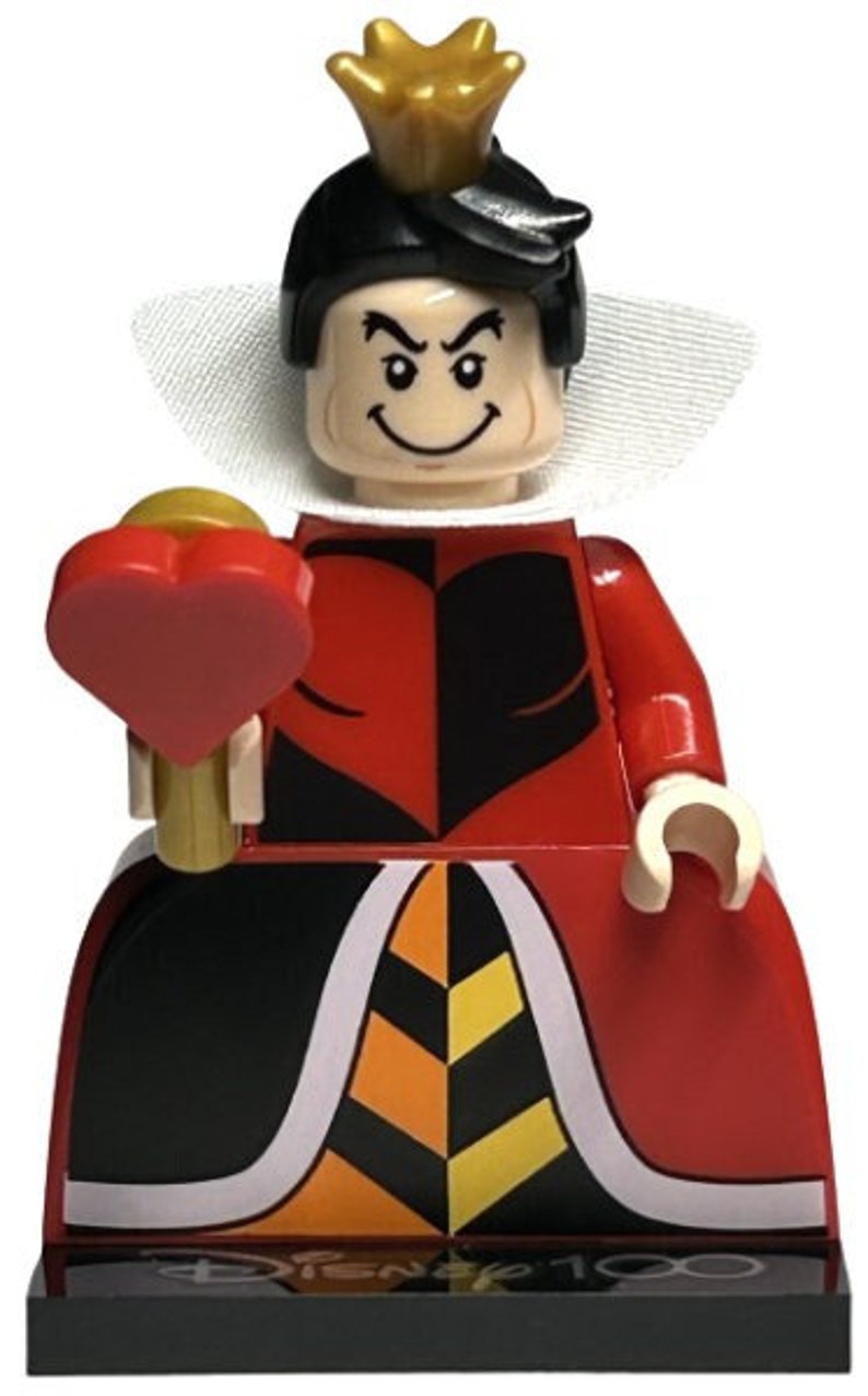 Lego MINIFIGURE Queen of Hearts Disney 100 complete Set With - Etsy ...