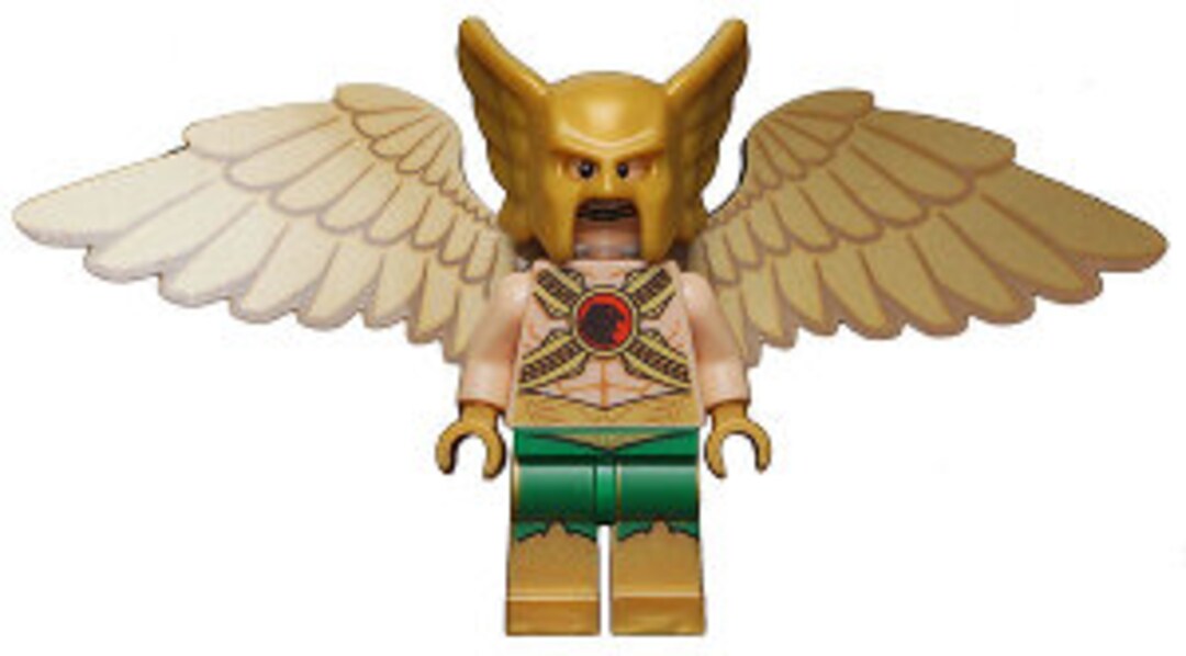 Lego MINIFIGURE Super Hero Hawkman Human Archaeologist Carter Hall ...