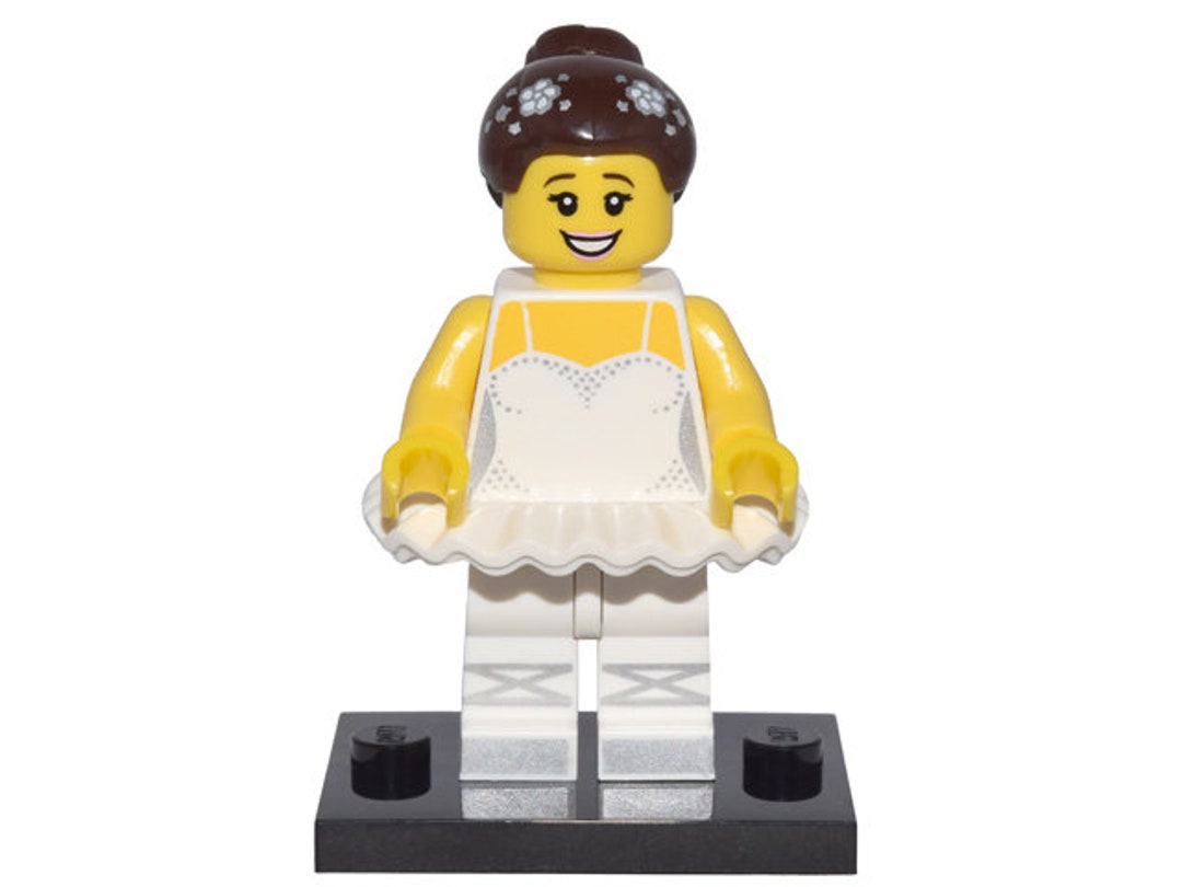 Lego MINIFIGURE Loving Caring Ballerina - Etsy